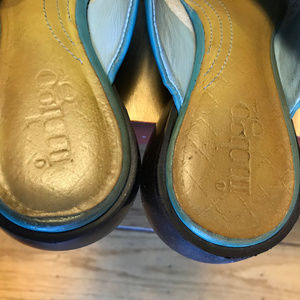 Indigo by Clarks | Shoes | Indigo By Clarks Mules Butterfly Blue | Poshmark